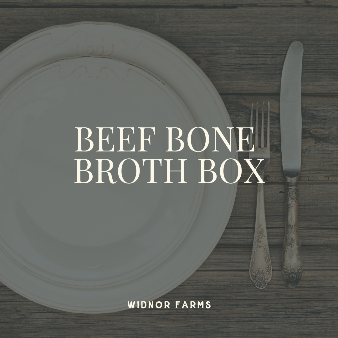 Beef Bone Broth Box – Widnor Farms