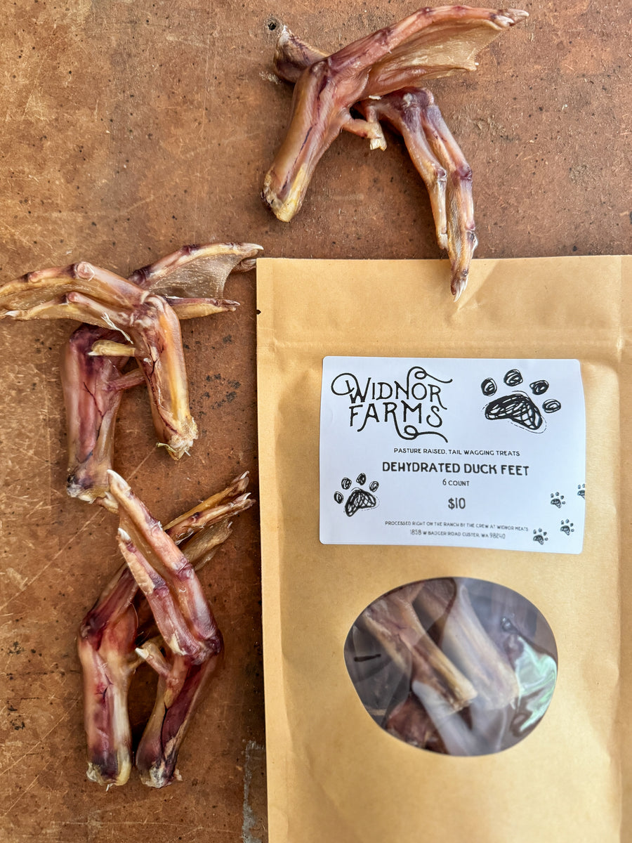 Dehydrated Duck Feet – Widnor Farms