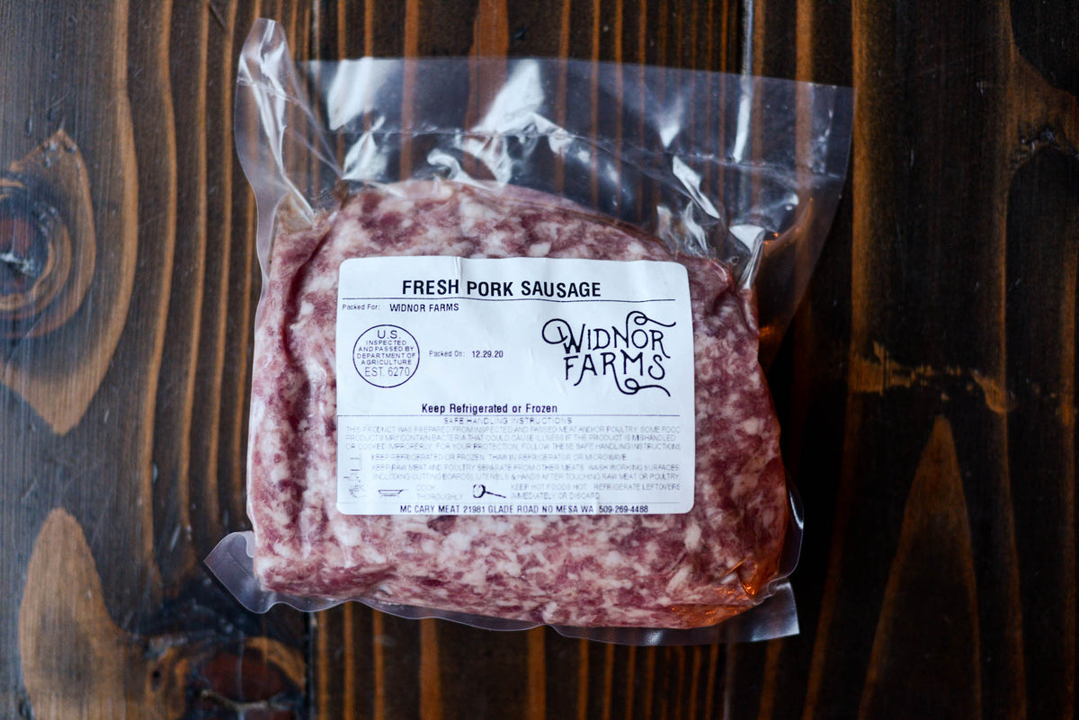 Fresh Ground Pork – Widnor Farms